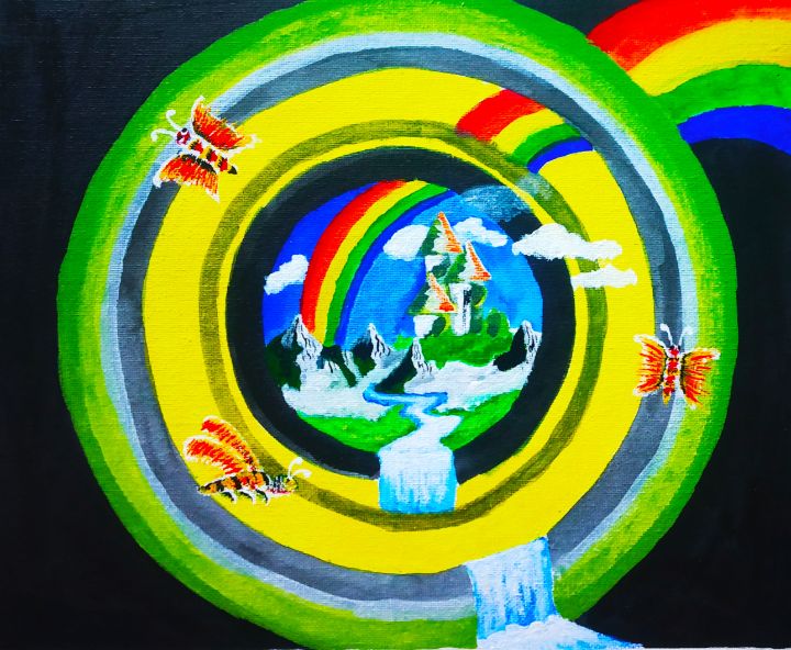 A Dream - KISHORE BISHOI - Paintings & Prints, Ethnic, Cultural ...