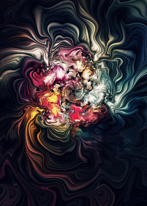 Ferocious 14 - Thomas Raftsjö - Digital Art & AI, Abstract, Fractal ...