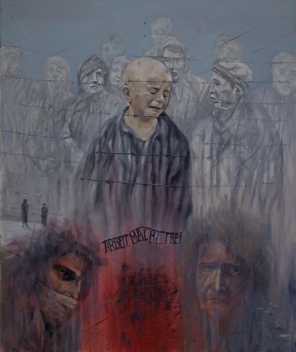 The Guilty of Silence - Lazar Emil - Paintings & Prints, Politics ...