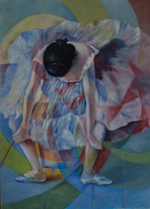 Ballerin - Lazar Emil - Paintings & Prints, People & Figures, Dance ...