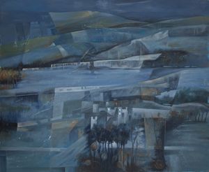 Landscape - Lazar Emil - Paintings & Prints, Buildings & Architecture ...