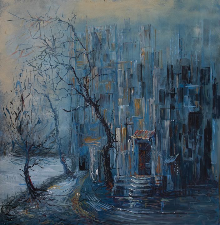 Landscape - Lazar Emil - Paintings & Prints, Buildings & Architecture ...