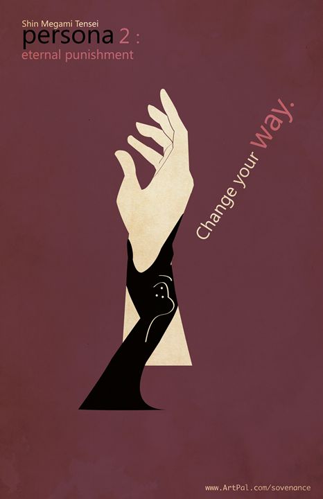 Persona 2 Eternal Punishment Poster - SOVENANCE - Digital Art & AI ...