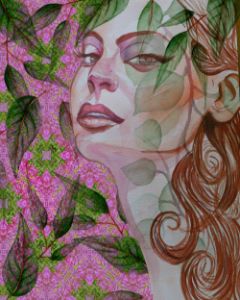 Botanical Portrait - ArdanaArt - Paintings & Prints, People & Figures ...
