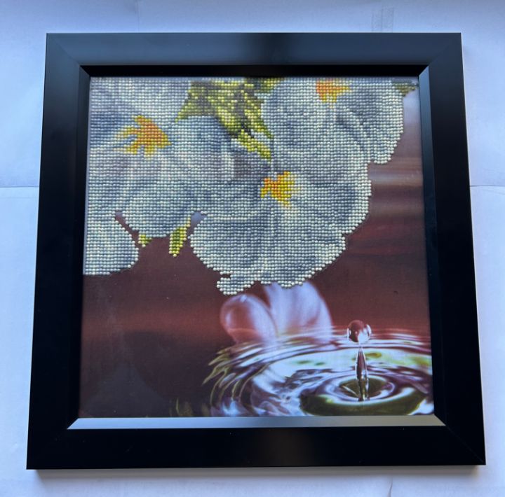 Flowers Over Water - Studio Jess’s Art - Paintings & Prints, Flowers ...