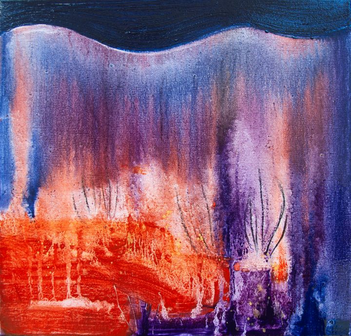 Anxiety - Gergana Balabanova - Paintings & Prints, Landscapes & Nature ...