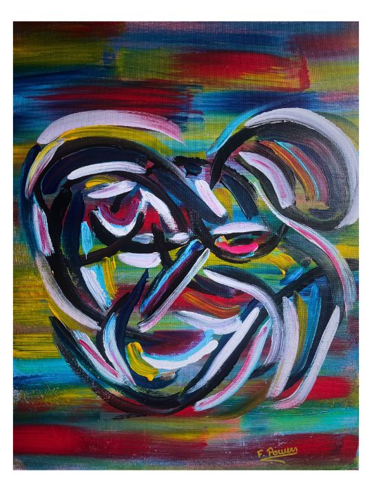 Mania - Powers Art Shop - Paintings & Prints, Abstract, Figurative - ArtPal