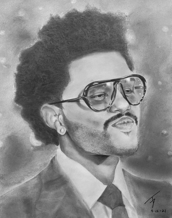 "The Weeknd" - TroyDDT - Drawings & Illustration, People & Figures ...