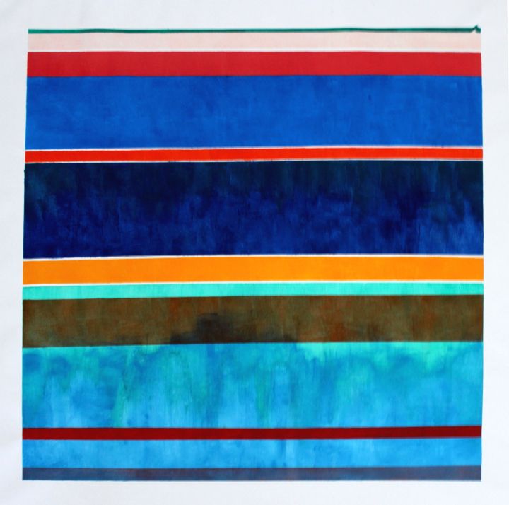 Tok.Cuatro - ruru - Paintings & Prints, Abstract, Geometric - ArtPal