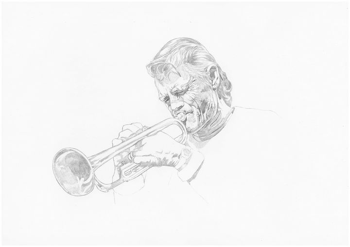 Chet Baker - Jay-mus gallery - Drawings & Illustration, People ...