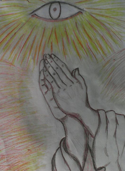 Prayerful - Ranchos creates - Drawings & Illustration, Religion ...