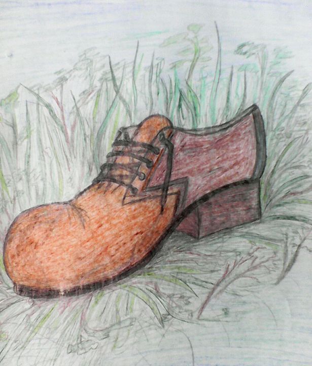 Lost Shoe - Ranchos creates - Drawings & Illustration, Still Life ...