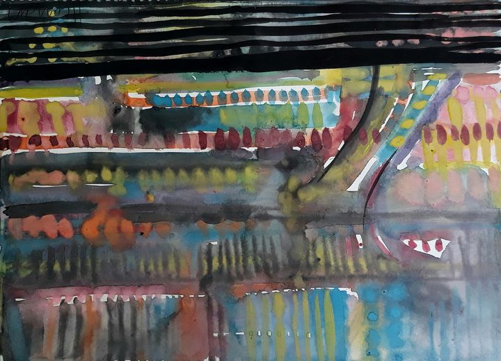Untitled - Hercules Human Art - Paintings & Prints, Abstract, Landscape ...