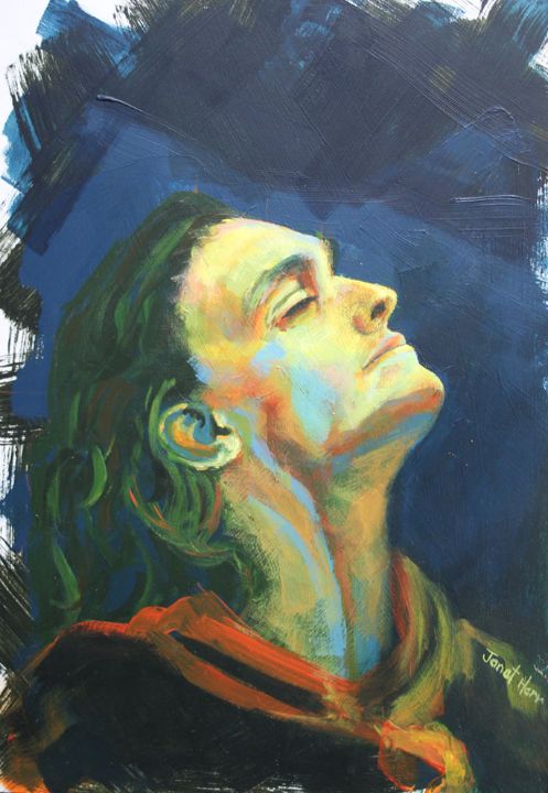 To The Light - Janet Herr - Paintings & Prints, People & Figures ...