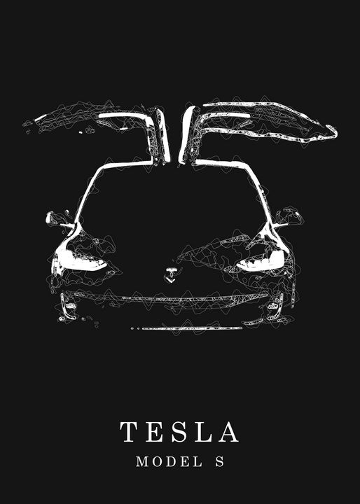 Tesla Model S - Saydesign - Drawings & Illustration, Vehicles ...