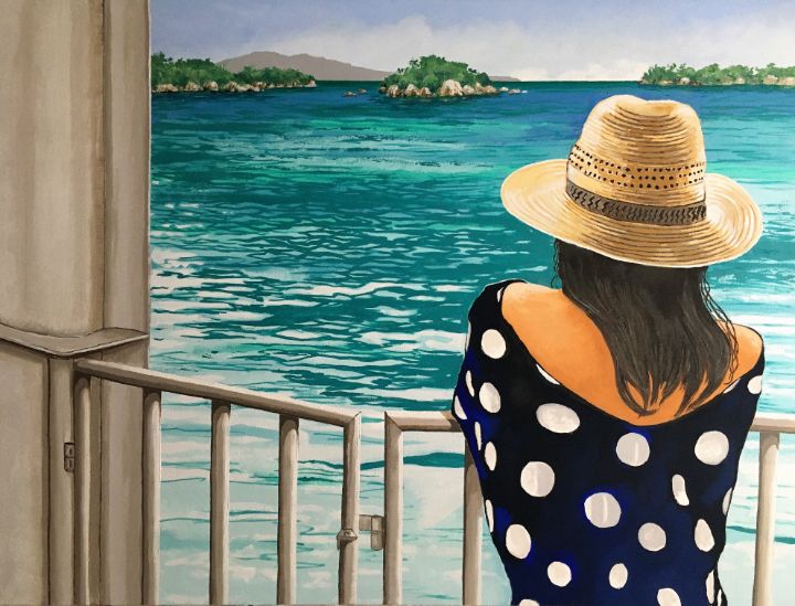 Lost in her Toughts - Patrick Bornemann - Paintings & Prints, People ...