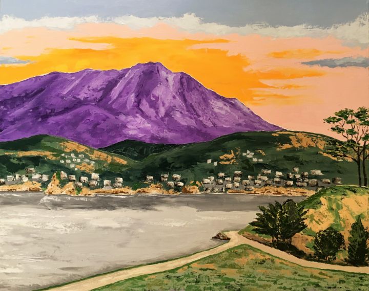 Tamalpais Tiburon Sunset - Patrick Bornemann - Paintings & Prints ...