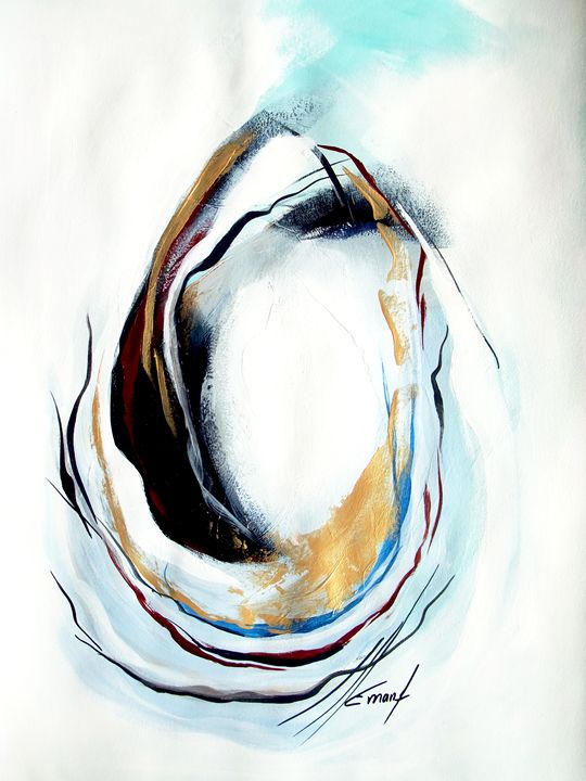 A peaceful world - Emanna - Paintings & Prints, Abstract, Color - ArtPal