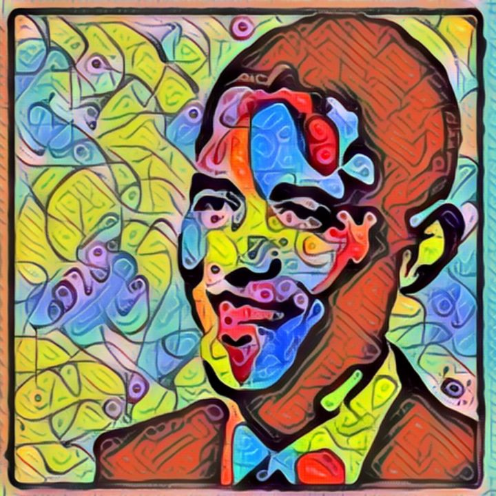 Obama - KEOSART - Digital Prints - Digital Art & AI, Abstract ...