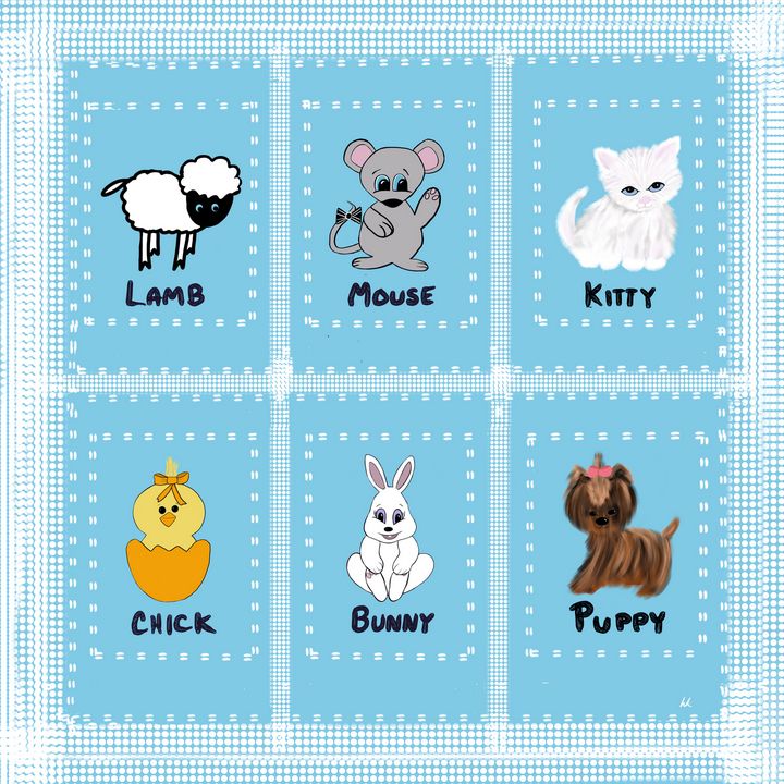 Baby Animal Sampler - hkOriginals - Digital Art, Animals, Birds, & Fish ...