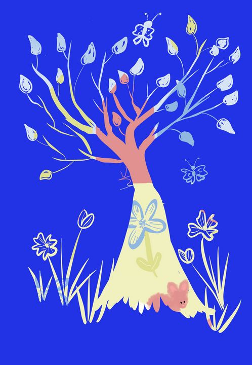 A Graceful and Stylistic Tree - hkOriginals - Digital Art, Fantasy ...