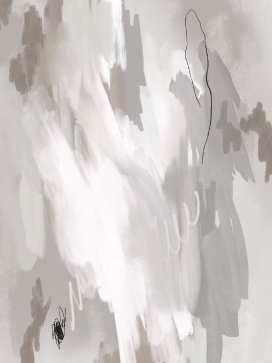 Smoky Fog Abstract - Aesthete Workshop - Digital Art & AI, Abstract ...