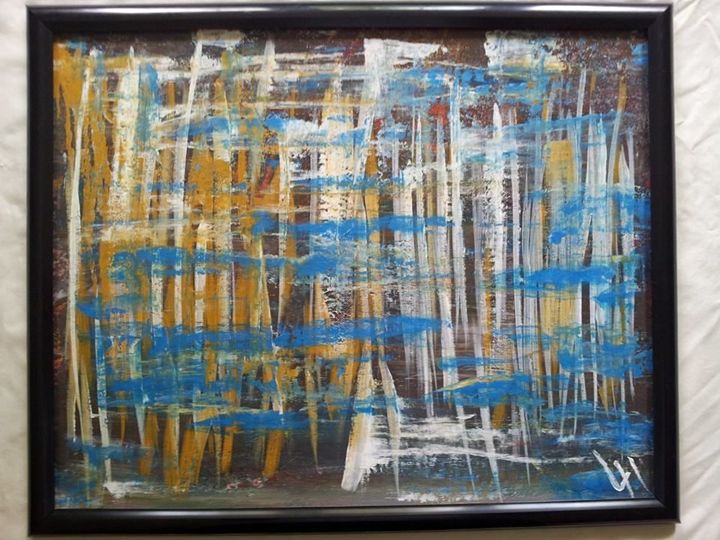 Scratch - Lucas' Abstract Paintings - Paintings & Prints, Abstract ...