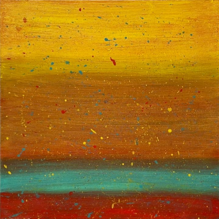 Golden Horizons - Naomi Delott Artworks - Paintings & Prints, Abstract ...