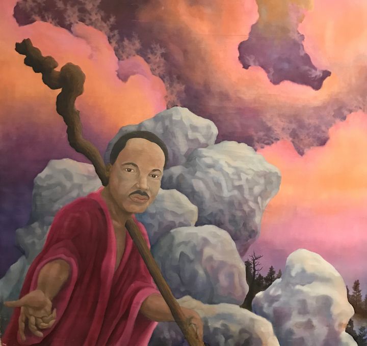 Martin on the Mountain - SAKO - Paintings & Prints, People & Figures ...