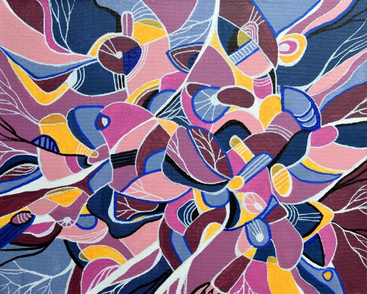 Peculiar Moods - Aniko Hencz art - Paintings & Prints, Abstract ...