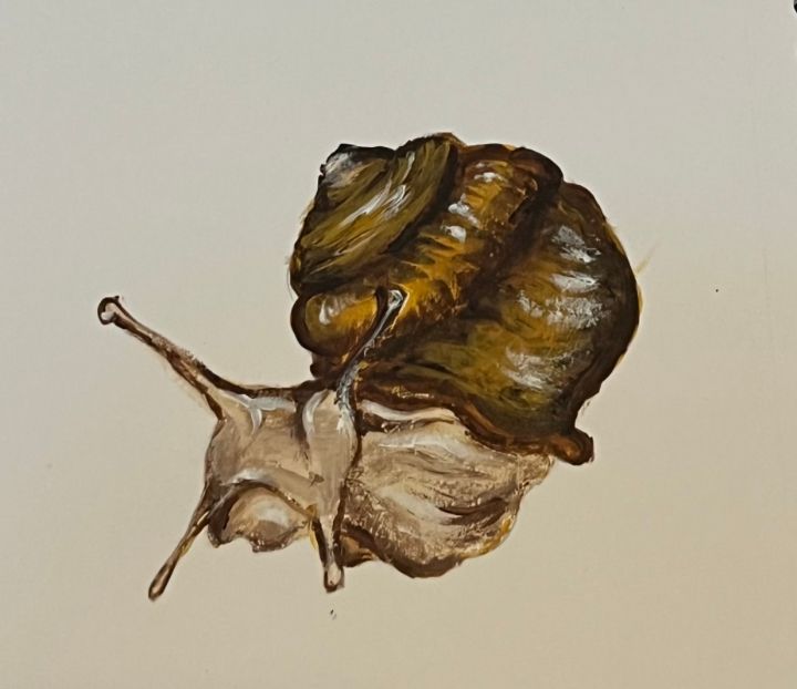 Realistic snail - Yaelip - Paintings & Prints, Animals, Birds, & Fish ...