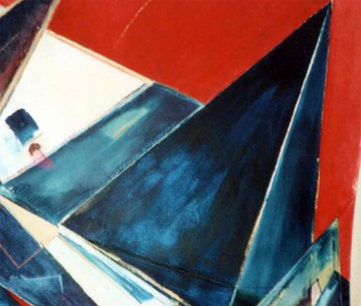 Lighthouse SAVE $810 - Kate Johnson - Paintings & Prints, Abstract ...