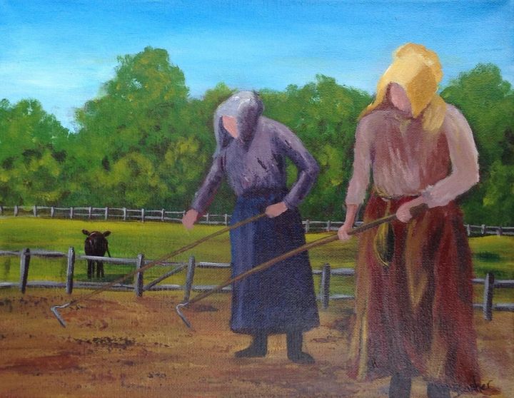 Spring plantin - Tami Booher Appalachian Nature Painter - Paintings ...