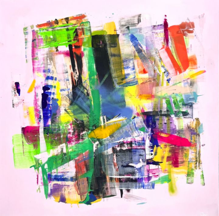 Rhythms in colour - Maria Esmar - Paintings & Prints, Abstract, Other Abstract - ArtPal