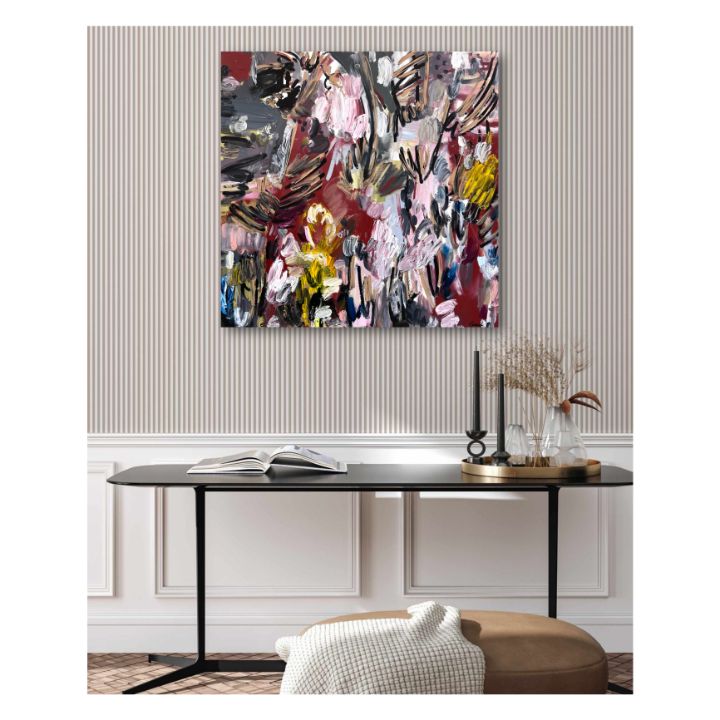 Late night talking - Maria Esmar - Paintings & Prints, Abstract, Other ...