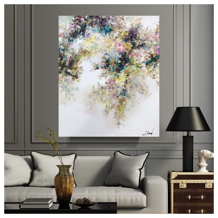 Imperial - SOLD - Maria Esmar - Paintings & Prints, Abstract ...