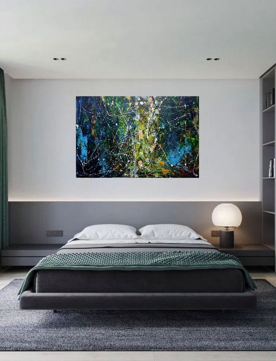 Galaxy - Maria Esmar - Paintings & Prints, Abstract, Other Abstract ...