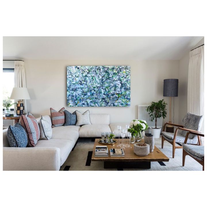 SOLD New heights - XXL abstract art - Maria Esmar - Paintings & Prints ...