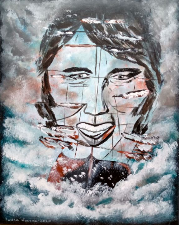 Statek widmo - Iwona Chrzanowska Galeriaiwona - Paintings & Prints ...