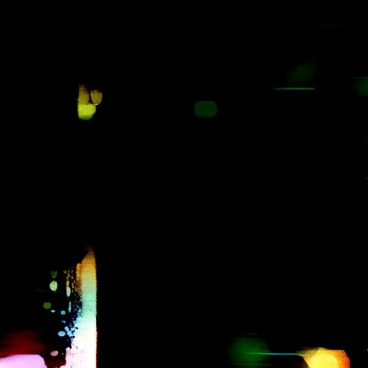 Colorized blurry digital abstract - Oozibuble Creations - Digital Art ...