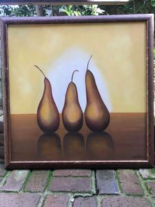 Trois Poires - Darla Nelson ORIGINALS - Paintings & Prints, Food ...