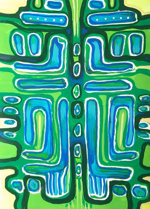 Tóthová Timea_ Blue and green 1/2024 - Tóthová Timea _ Toth Ajhsa ...