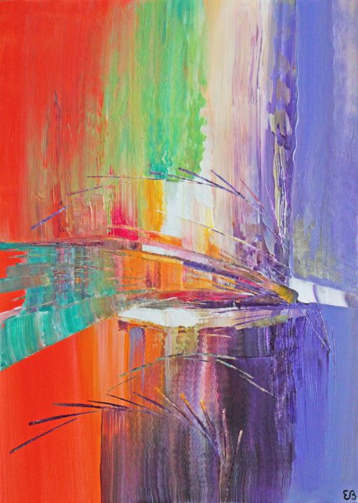 Oniris (2) - Eliora Bousquet - Paintings & Prints, Abstract, Color - ArtPal