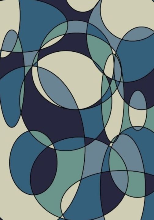 Blue tint - Andromeda - Digital Art & AI, Abstract, Color - ArtPal