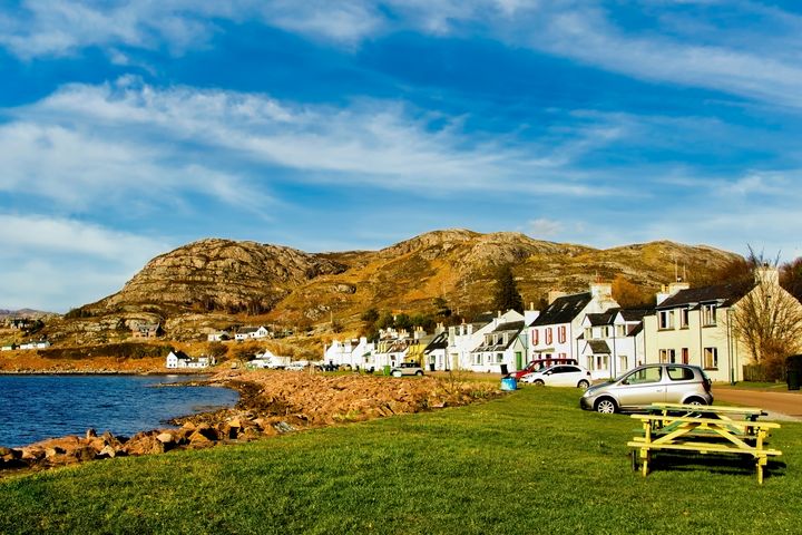 Shieldaig Village, Wester Ross, Scot - Rosewood Photographics ...