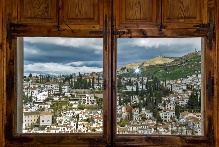 Window on Granada, Spain. - Rosewood Photographics - Photography ...