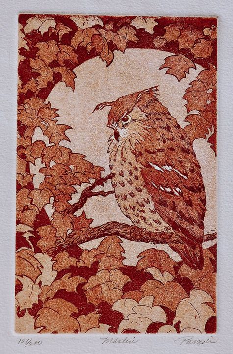 Merlin - Fayrene Parrish - Paintings & Prints, Animals, Birds, & Fish ...