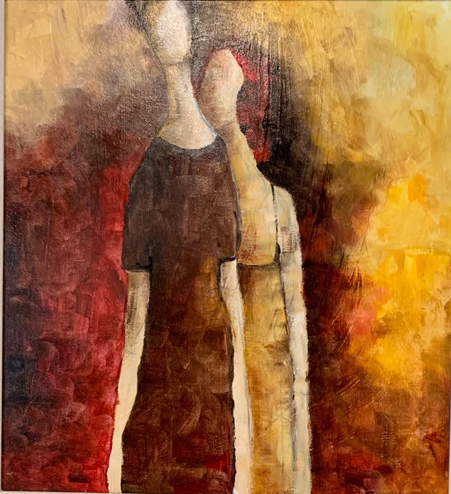 Anywhere You Go - Marta Sporek - Paintings & Prints, People & Figures ...
