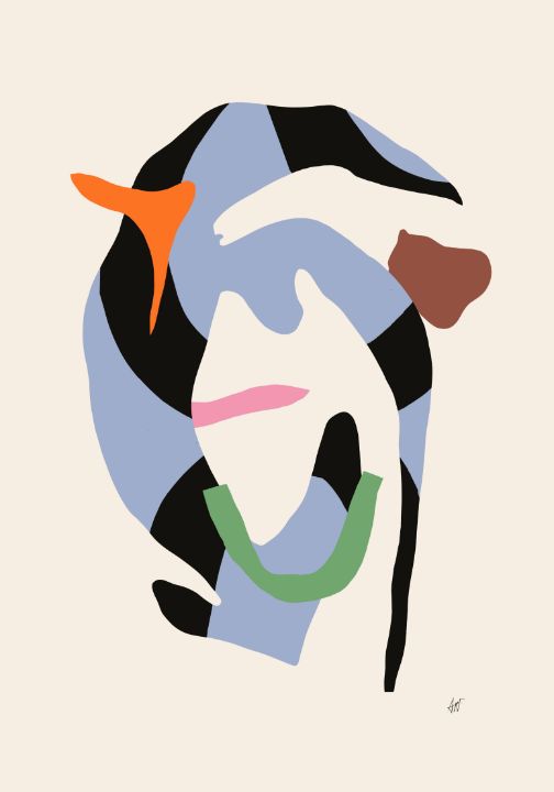 Circulating - Adrian Faber - Paintings & Prints, Abstract, Movement ...