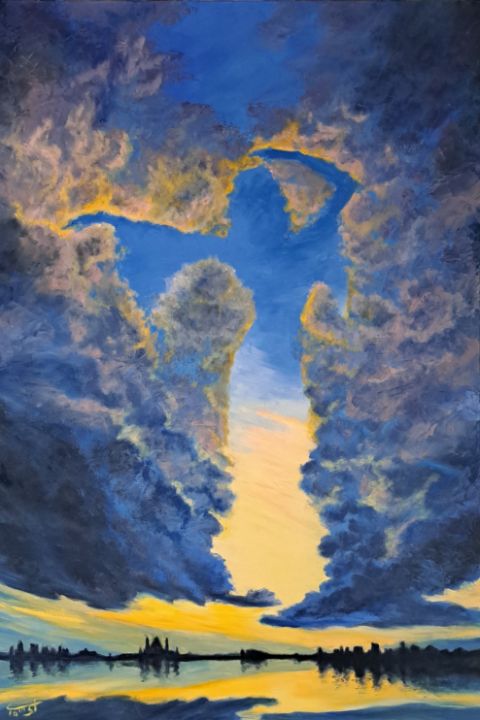 TomSi Fine Art - Paintings & Prints, Drawings & Illustration